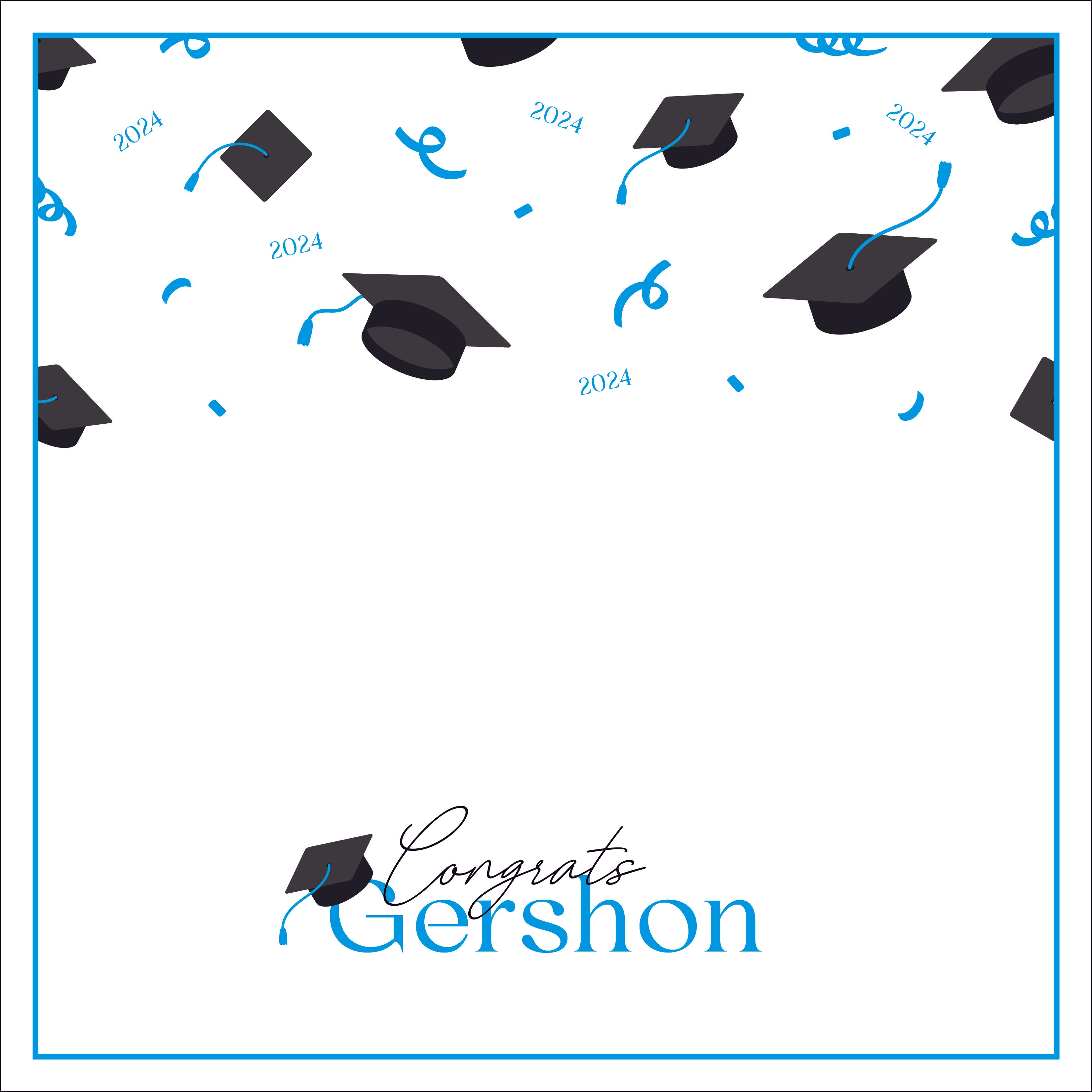 Grad 25 Placemat - Blue – Parfetty