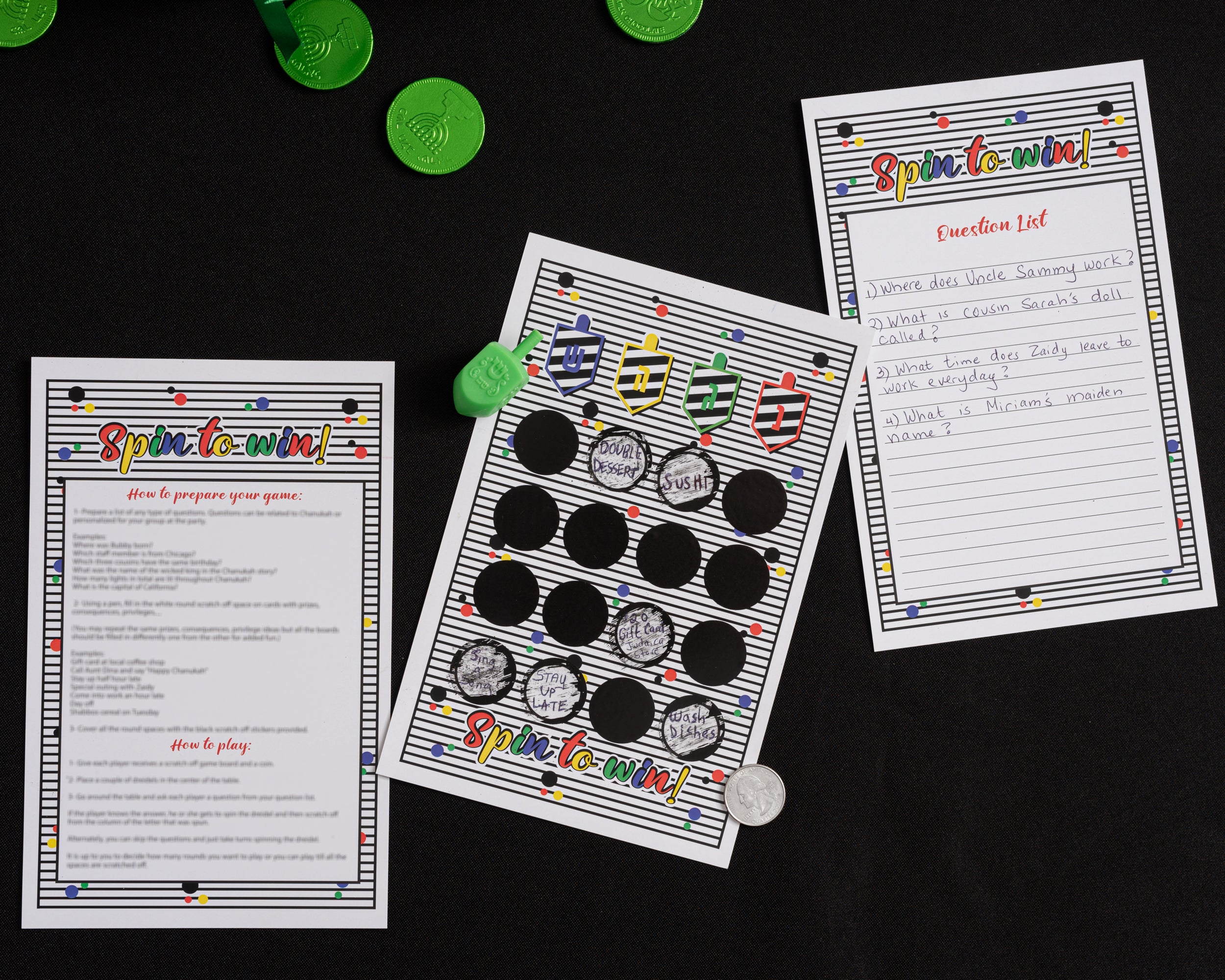 Spin To Win Game – Parfetty